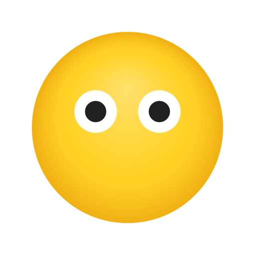 😶 Эмодзи Смайл Без рта, Немой 😶 😶 😶