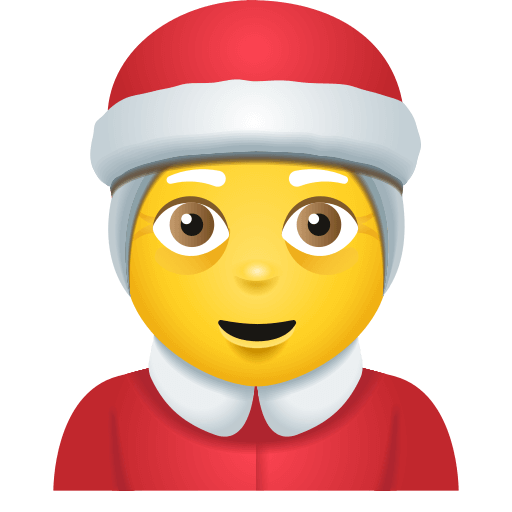 Как эмодзи 🤶 выглядит на Apple Iphone, Android и других платформах