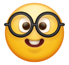 🤓 Emoji Smiling Face with Glasses 🤓🤓🤓