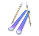 🎿 Emoji Alpine Ski and Ski Boot 🎿🎿🎿